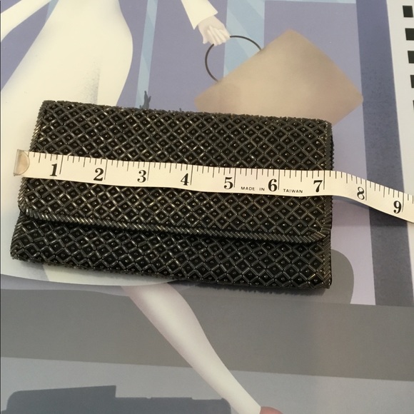 Vintage | Bags | Vintage Silver Metal Clutchwallet | Poshmark